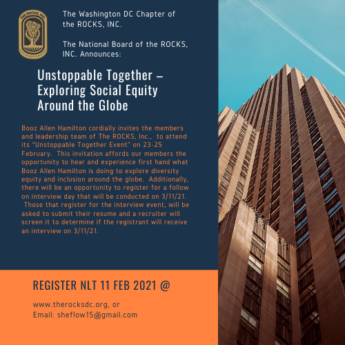 Calendar of Events - The Washington DC Chapter of the ROCKS, INC.